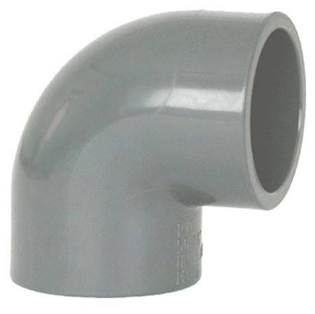 PVC-U коляно, Coraplax, D110, 90° | 7101110 - HydroSpa