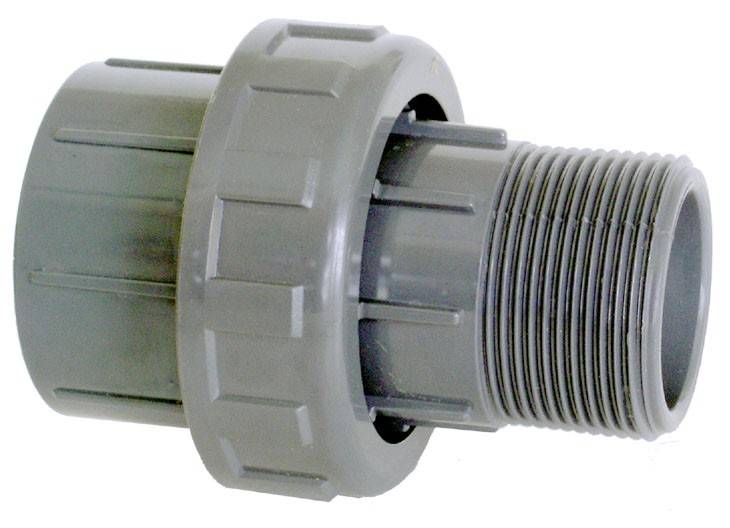 PVC-U холендър с външна резба, Coraplax, D90-3" | 7404090 - HydroSpa