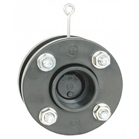 PVC възвратeн клапан, Coraplax, D90, с фланци | 2730090 - HydroSpa